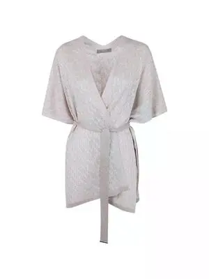 D.exterior Zigzag-pattern Jacket