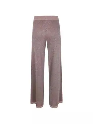 D.exterior Elasticated Waistband Trousers - Pink