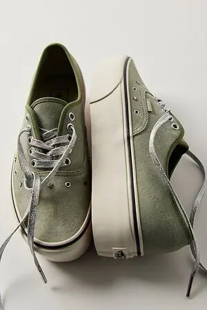 VANS Authentic Stackform Sneakers - Suede Neutral Olive