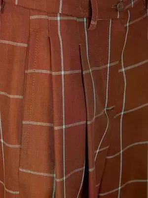 MAISON JEJIA Katherine Check Trousers