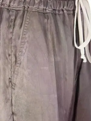 Rick Owens Dietrich Drawstring Trousers - Brown
