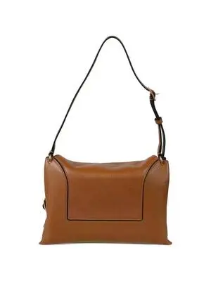 WANDLER Logo-print Tote Bag - Brown
