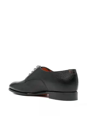 Santoni Leather Derby Shoes