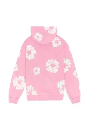 DENIM TEARS Hooded Zip Sweater