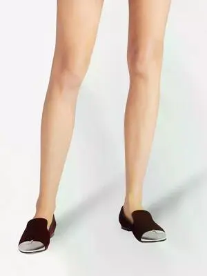 GIUSEPPE ZANOTTI Dalila Cup Toe Loafers