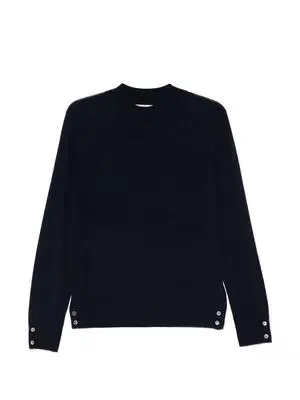 IVORY PARIS Button-detail Sweater - Blue