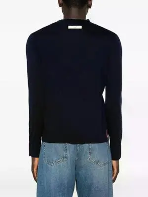 IVORY PARIS Button-detail Sweater - Blue