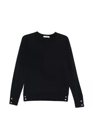 IVORY PARIS Button-detailed Sweater - Blue