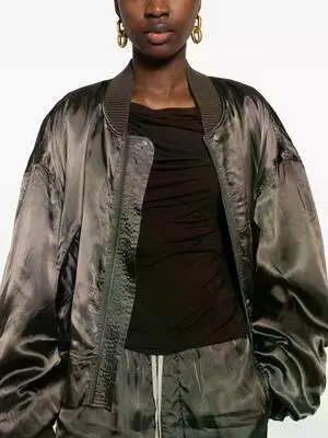 Rick Owens Bomber Jacket - Brown