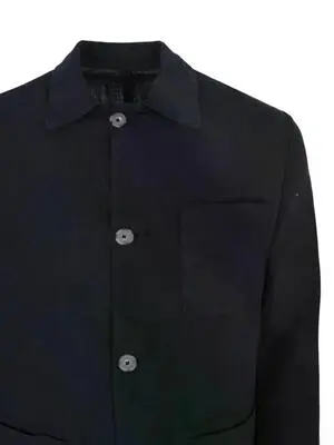 120% Lino Buttoned Pocket Jacket