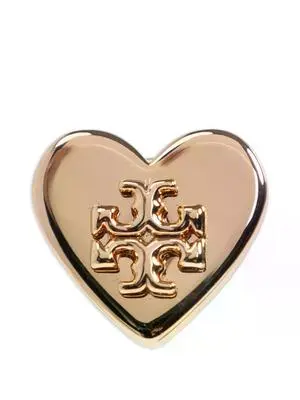 Tory Burch Forget Me Not Heart Motif Stud Earrings