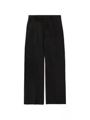 Rick Owens Concealed Fastening Wide Leg Trousers