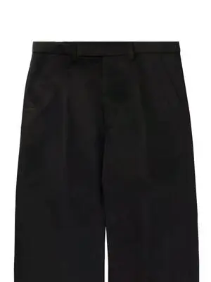 Rick Owens Concealed Fastening Wide Leg Trousers