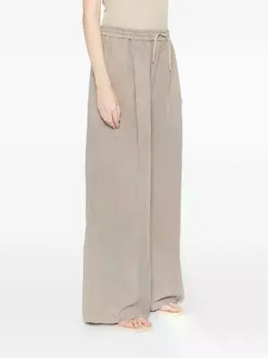 BERWICH Drawstring-waistband Trousers - Brown