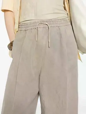 BERWICH Drawstring-waistband Trousers - Brown