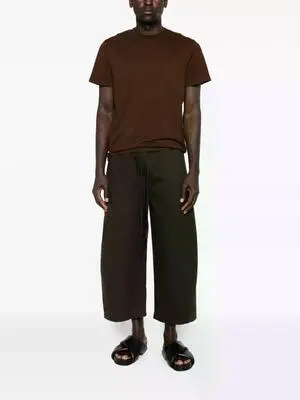 ENTIRE STUDIOS Crew-neck T-shirt - Brown