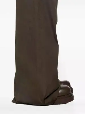 Rick Owens Zip Detail Trousers - Brown