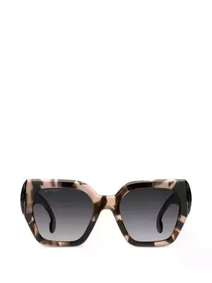 Etro Geometric Frame Sunglasses - Neutrals