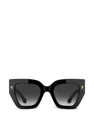 Etro Flower-detail Sunglasses - Black
