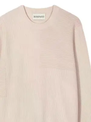 Eric Bompard Ottoman Ribbed Sweater - Pink