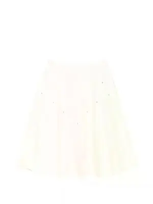 SAMUEL GUÌ YANG A-line Denim Skirt