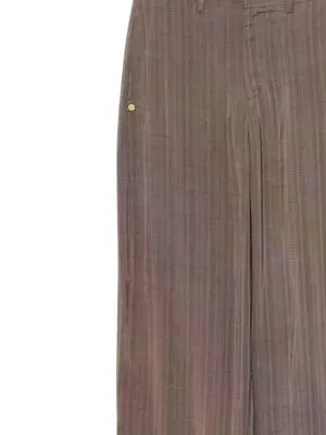 SAMUEL GUÌ YANG Button Straight-leg Trousers