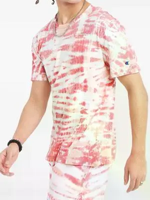 Champion Wave Dye Tickled Rose T-shirt - Pink