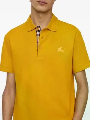 Burberry Cotton Polo Shirt - Yellow
