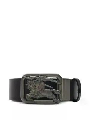 Burberry Reversible Check Rider Belt - Grey
