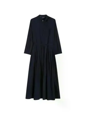 Max Mara Crystal-embellished Belted Maxi Dress
