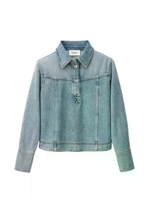 Ba&sh Tavy Buttoned Polo Top