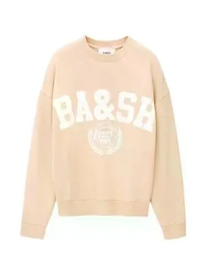 Ba&sh Graphic-print Sweatshirt - Neutrals