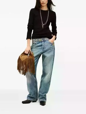 Ba&sh Giulia Buttoned-detail Top
