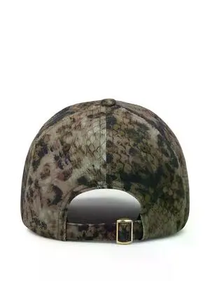 Ba&sh Logo-appliqué Patterned Cap