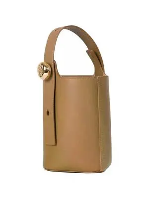 Loewe Mini Leather Bucket Bag - Brown