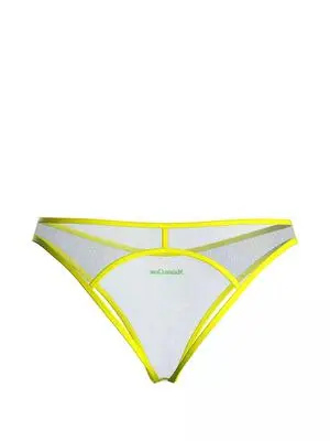 MAISON CLOSE Panorama Open-back Briefs - Neutrals