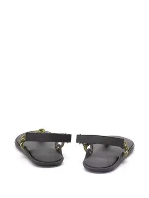 Flowze Knot-detail Sandals - Green