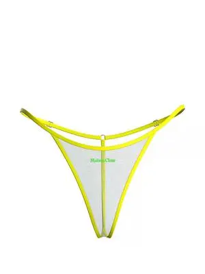 MAISON CLOSE Panorama Micro Thong - Neutrals