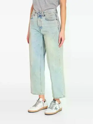 HAIKURE Betty Soft Stained Sky Stained Denim Jeans