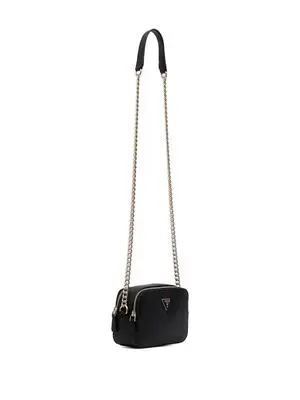 Guess Crossbody Bag With Chain Strap - Black