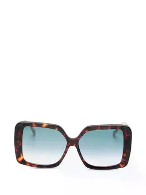 Linda Farrow Macy Sunglasses - Gold