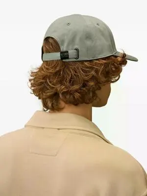 C.P. COMPANY Embossed Logo Baseball Cap - Blue