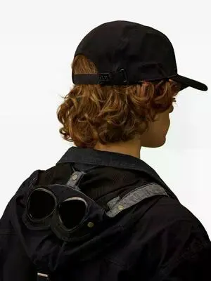 C.P. COMPANY Logo-patch Baseball Cap - Blue