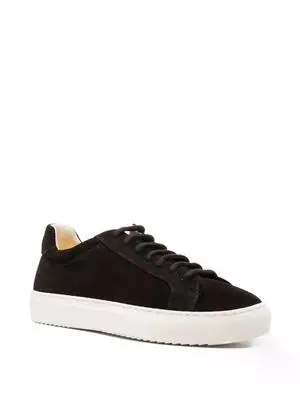 DOUCAL'S Suede Lace-up Sneakers - Brown