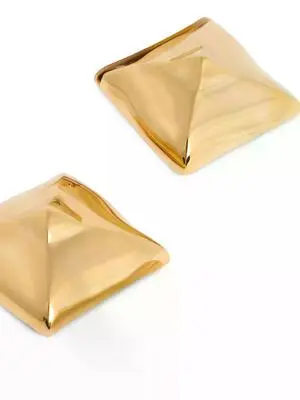 Dsquared2 Molten Effect Stud Earrings