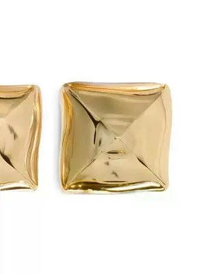 Dsquared2 Molten Effect Stud Earrings