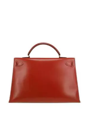 Hermès 1988 Kelly 40 Handbag - Red
