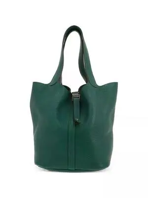 Hermès 2017 Picotin 22 Handbag - Green
