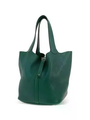 Hermès 2017 Picotin 22 Handbag - Green