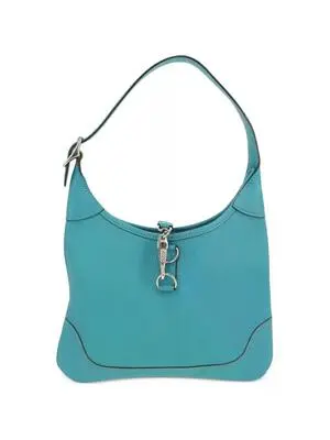 Hermès 2005 Mini Trim Shoulder Bag - Blue
